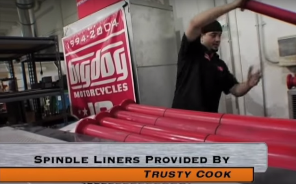Thunder Cycle Design Uses Polyurethane Spindle Liners